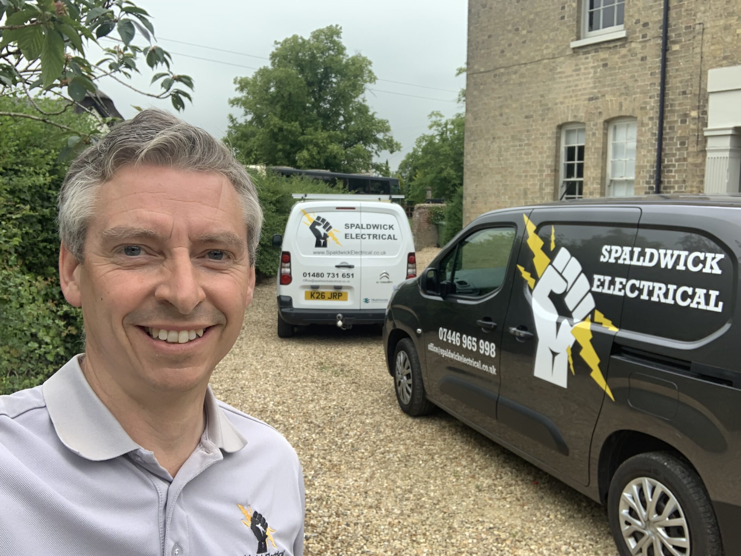 New Livery - Spaldwick Electrical