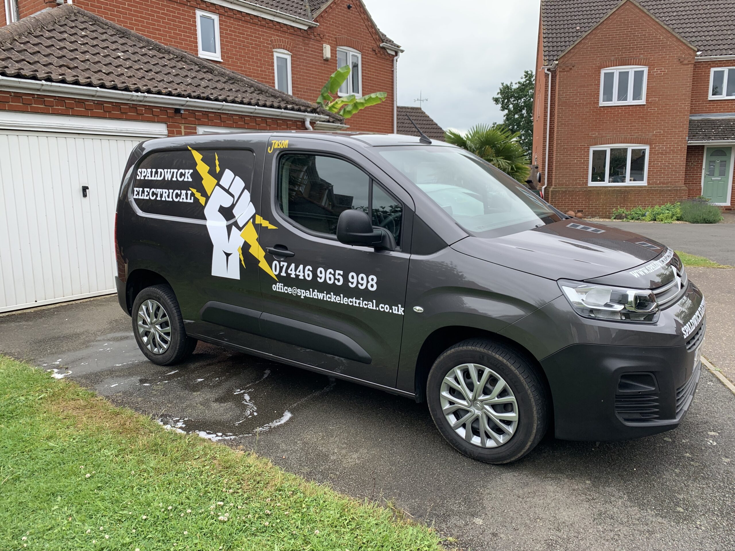 New Livery - Spaldwick Electrical