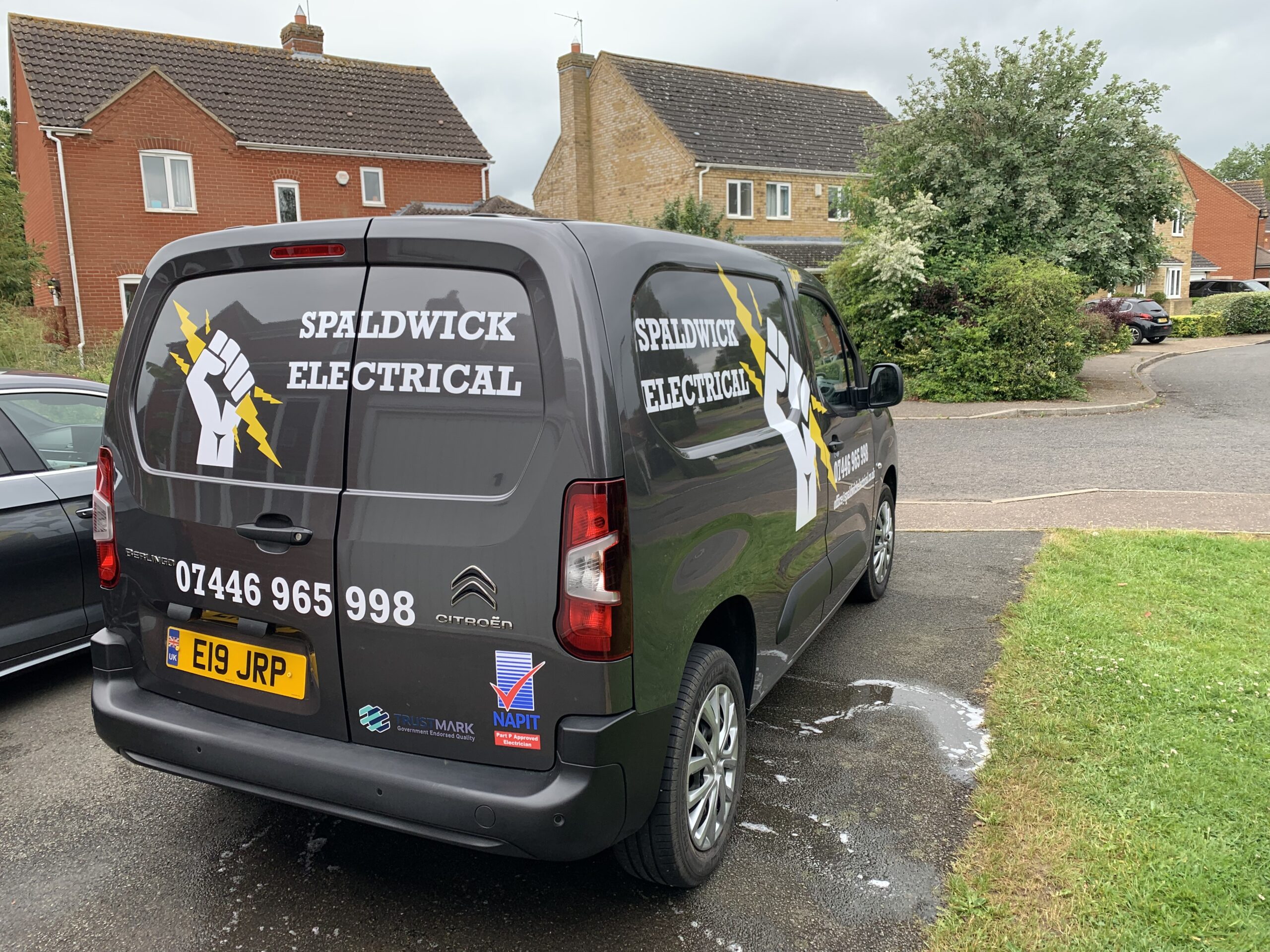 New Livery - Spaldwick Electrical
