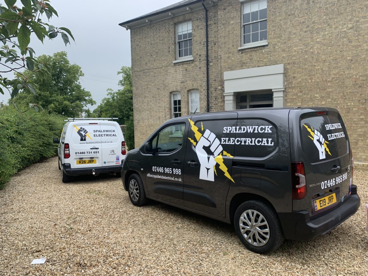 New Livery - Spaldwick Electrical